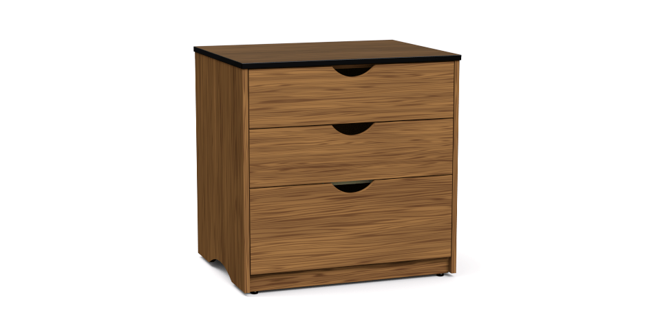Spartan Three Drawer Chest - Blockhouse Contract Furniture