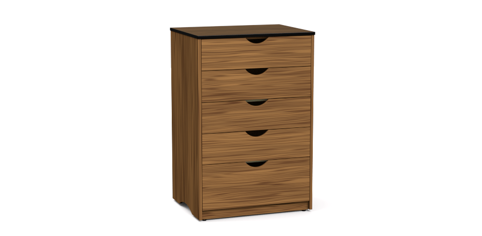 Spartan Five Drawer Chest - Blockhouse Contract Furniture
